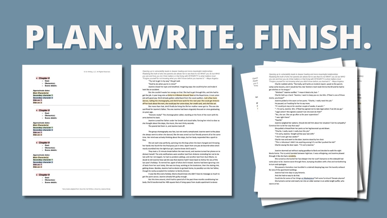 The Simplest Way to Write a STRONG First Draft of Your Novel in 2026