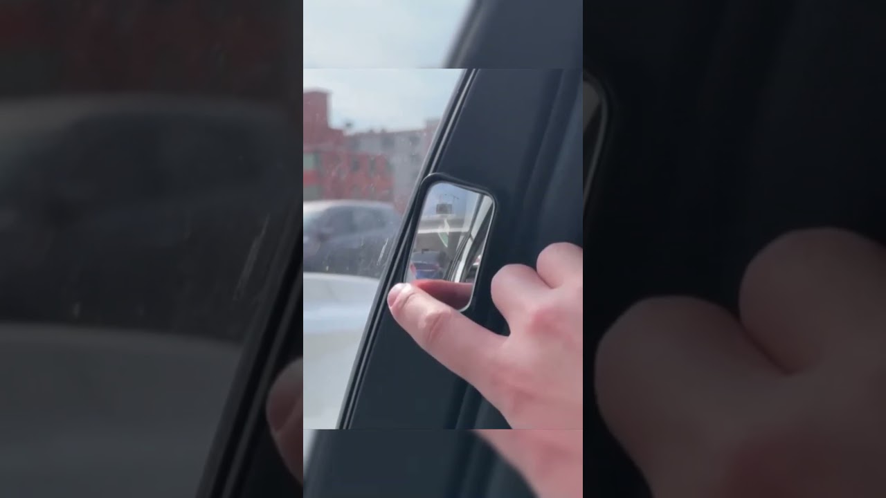 Blind Spot Convex Car Mirror - Rearview Accessories for Car Interior - Automotive Blindspot Mirrors