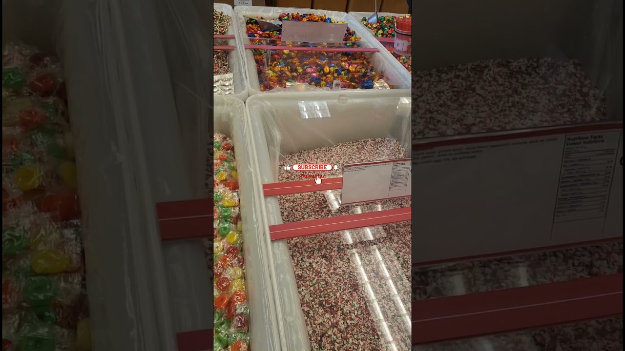 #christmas CANDY AT 🍬 😋 BULK BARN #shorts