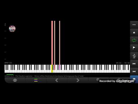 When E is E Deadly Lagtester 12 million notes but soundfont mixed