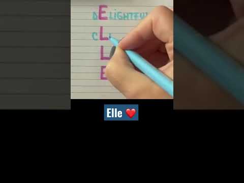 Meaning of the name ELLE #meaning #name #elle
