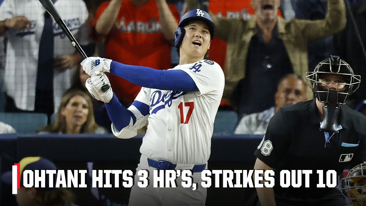 DODGERS SWEEP 🧹 Shohei Ohtani’s historic performance sends LA back to World Series | ESPN MLB
