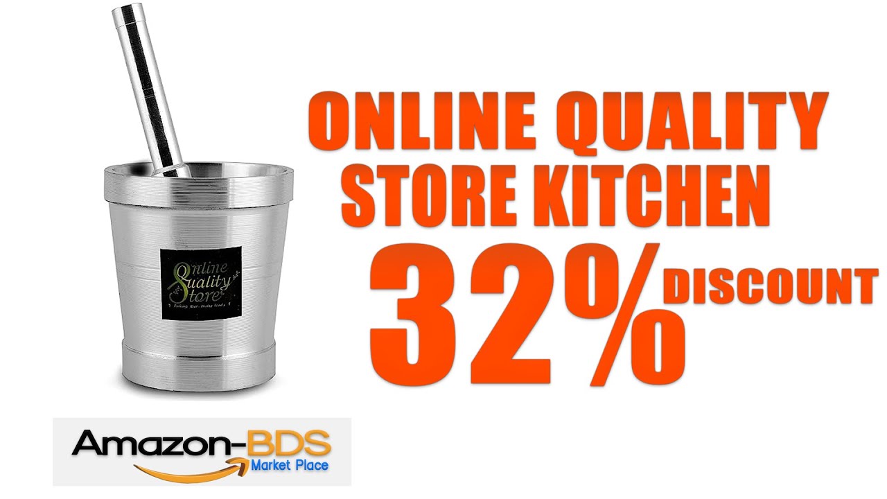 Online Quality Store Kitchen Khalbatta Okhli Masher, Mortar And Pestle Set