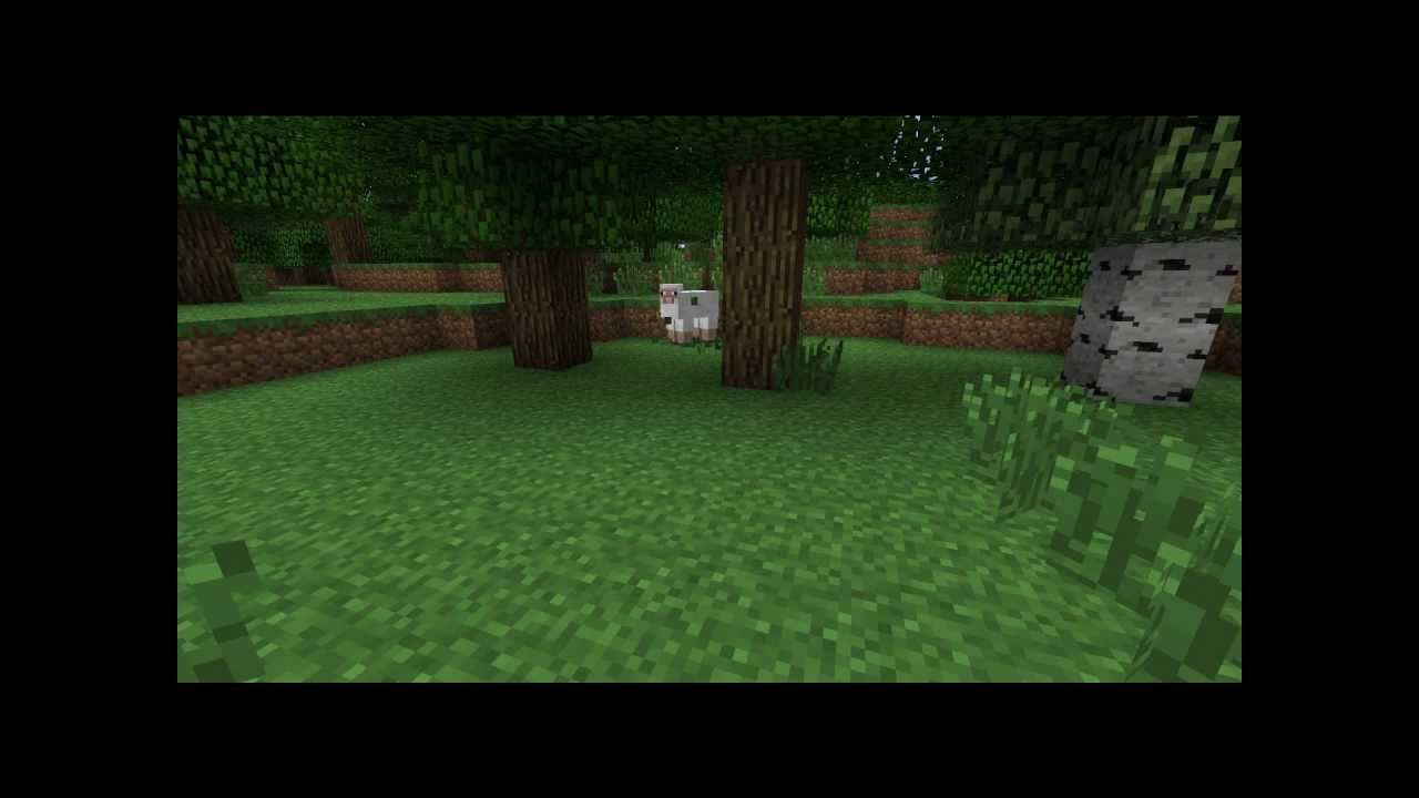 Minecraft Sheep eating grass and wool regrows