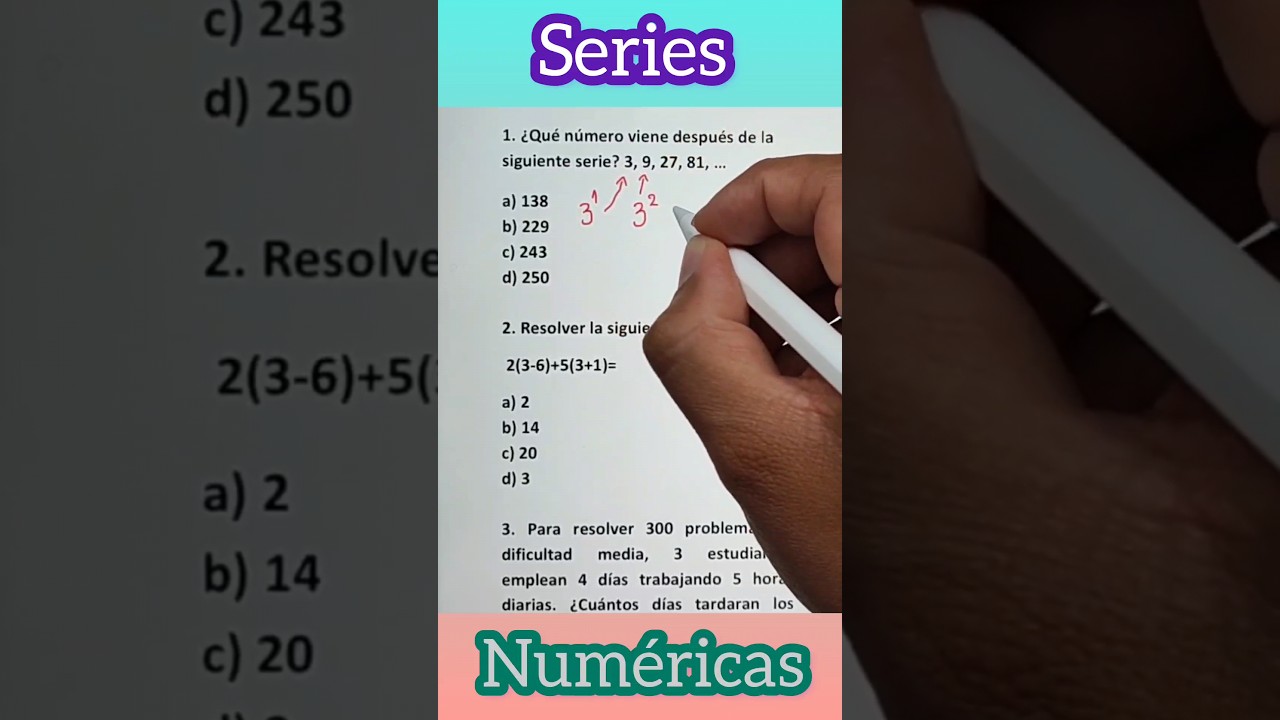 Number series 🤓✌️ #ingedarwin #mathematics