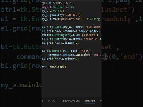 Tkinter Entery box state attribute to disable or readonly values