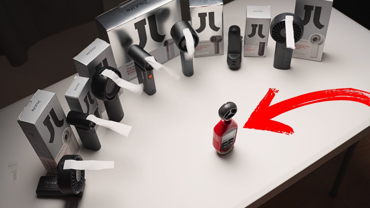 Fan Speed Test Jisulife Portable Fans | Portable fans Review | Chev Reviews