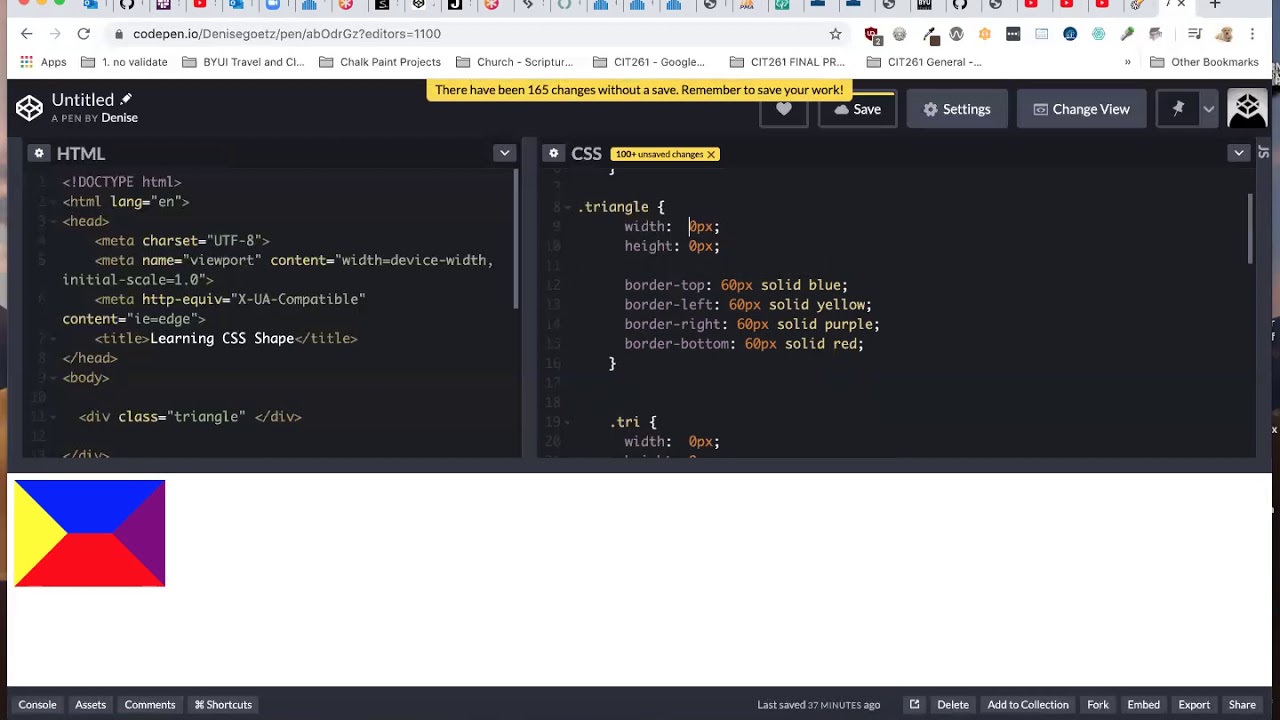 WDD331 - Creating Shapes with CSS