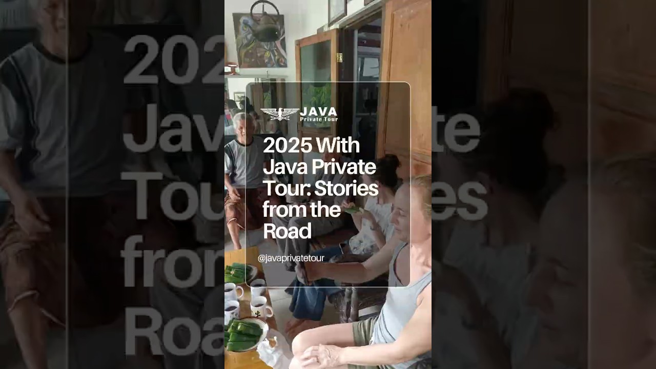 2025 With Java Private Tour | Stories from the Road