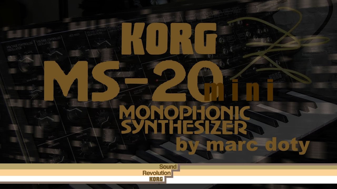 The Korg MS-20 Mini- Patch Examples Part 3