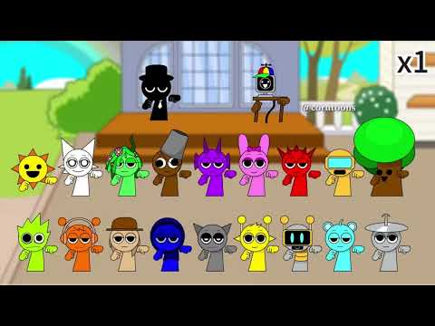 Sprunki Rat Dance Animation | SPEED 100000000X