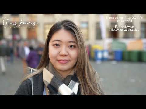 Sigma 35mm f/1.2 II Art + Sony A1 (sample footage)