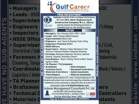 HSE Jobs ! Supervisor Jobs ! Store Keeper Jobs ! Time Keeper Jobs