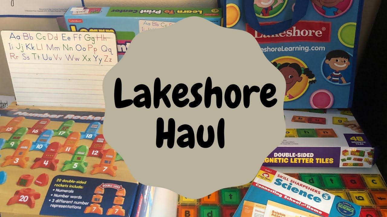 Lakeshore Learning Homeschool Haul
