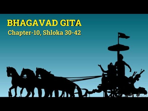 64-BHAGAVAD GITA-CH 10 (30-42)- EXPLANATION IN ENGLISH #bhagavadgitaonline #bhagavadgitaforbeginners