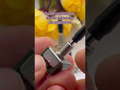 M2024SS4W01 NKK Switches Toggle Switches SP3T On-On-On 6A125VAC 6.5mmDia Solder Lug M-2020