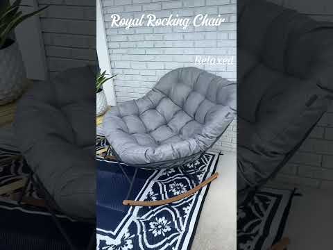 The Rocking Chair Reinvented 💡🪑 Experience Comfort Like Never Before