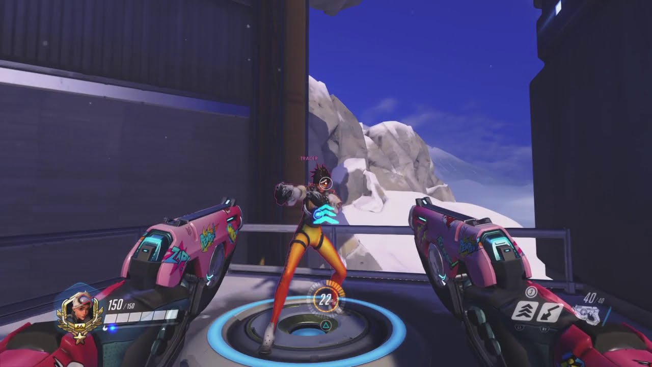 Tracer Comic Book Skin - Melee Easter Egg/Unique Sound Effect