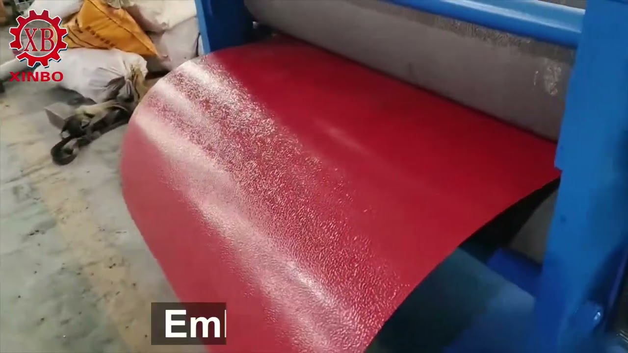 Metal Sheet Embossing Machine