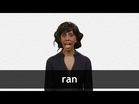 How to pronounce RAN in American English