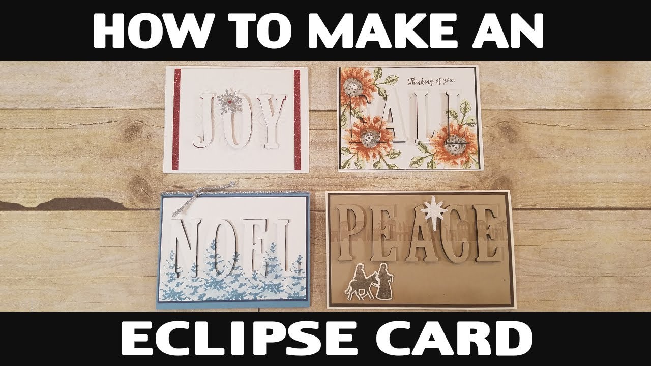 Stamping Jill - How To Make An Eclipse Card
