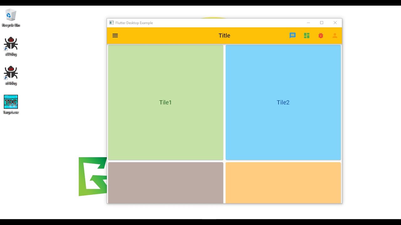 Flutter Desktop Embedding on WINDOWS