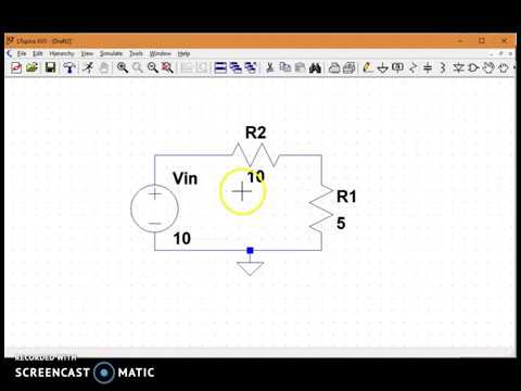 Introduction to SPICE using LTSPICE - Demo