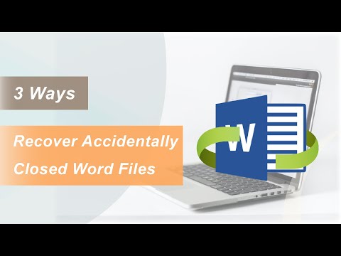 【Full Guide】How to Recover Accidentally Closed/Unsaved Word Document 2024