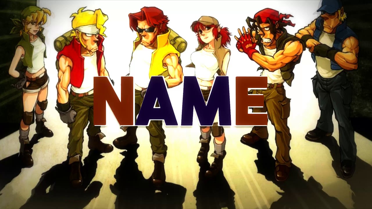 Metal Slug Template 2D(OnlyPanzoid#60Fps)