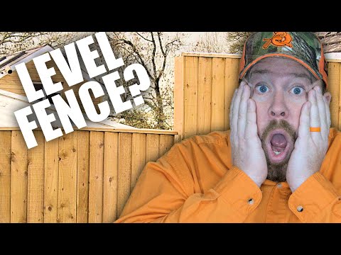 How To Build a Fence on Uneven Ground