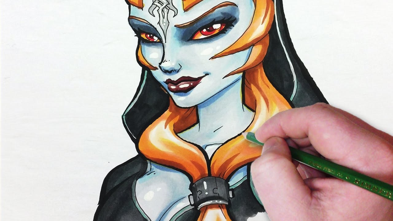 Let's Draw Midna from the Legend of Zelda!