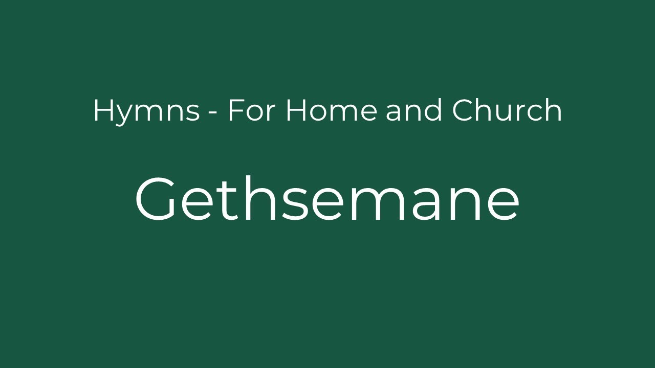 1009 Gethsemane | Conducting tutorial