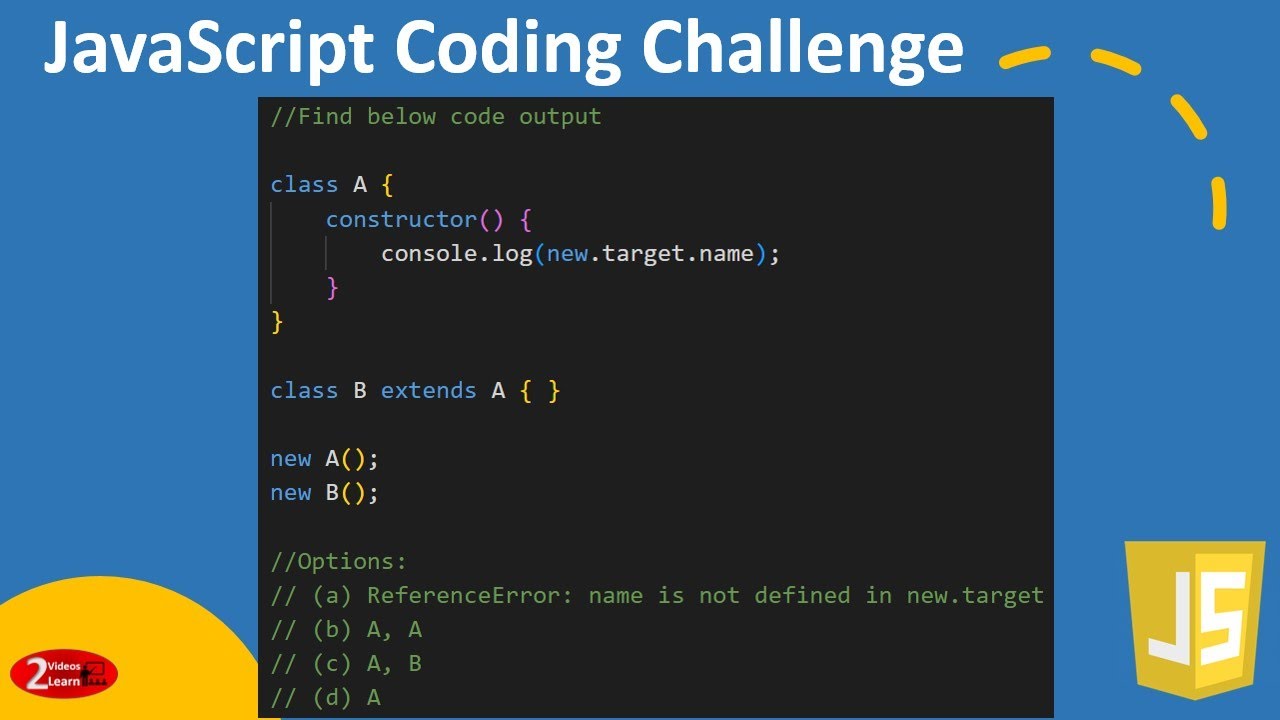 Javascript Coding Challenge - Episode 39