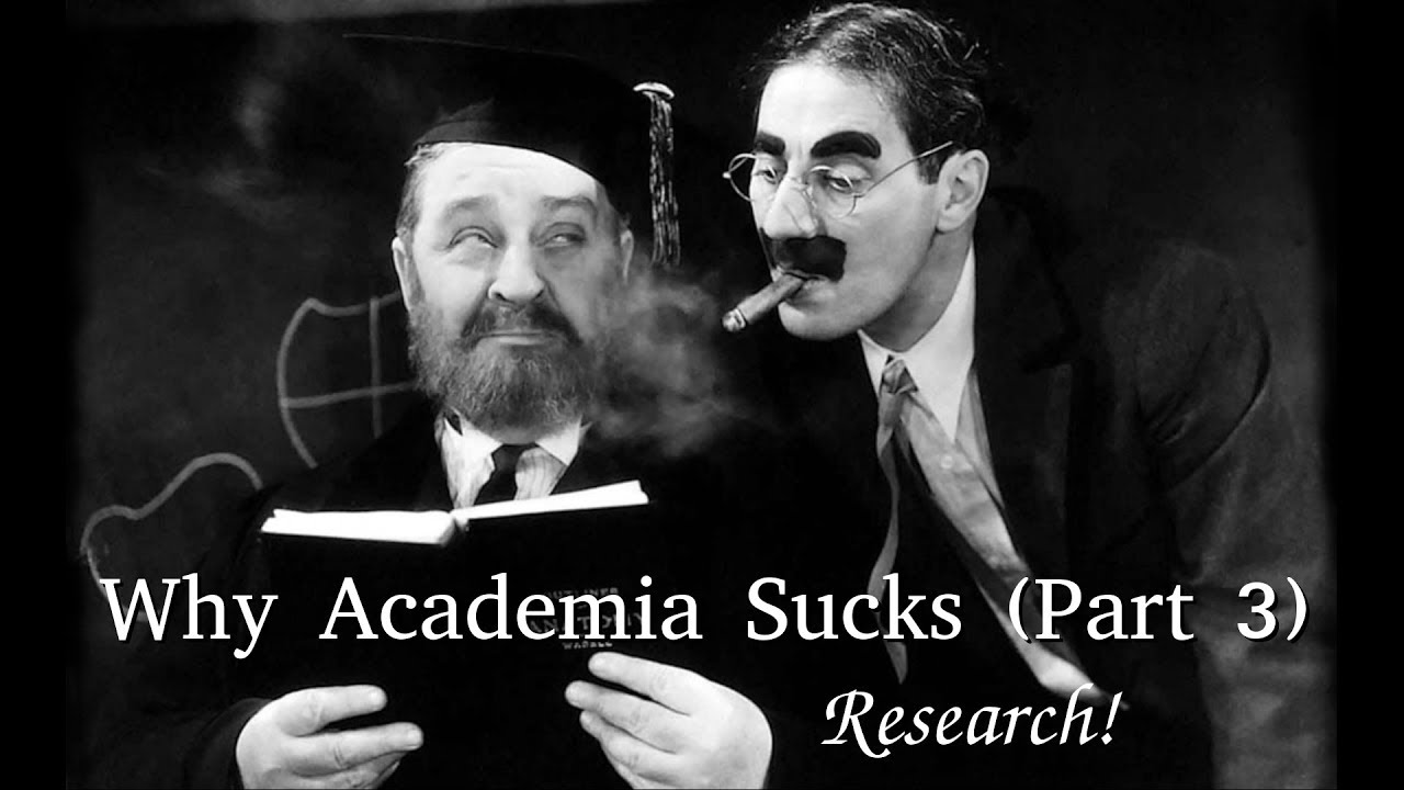 Why Academia Sucks - Research! (Part 3)