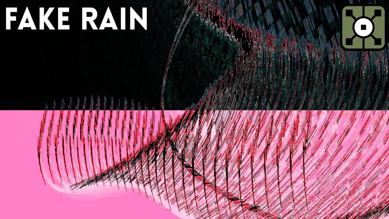 Fake rain FEEDBACK - touchdesigner project file