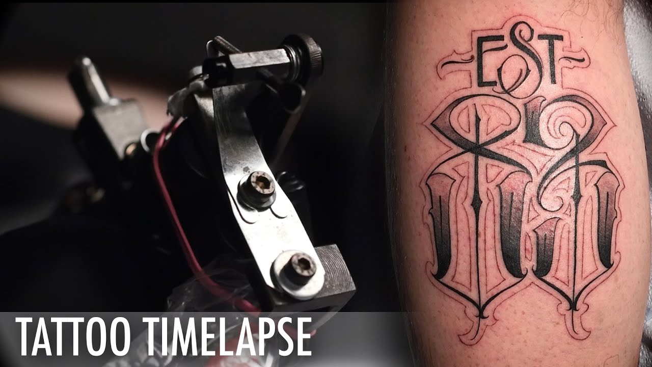 Tattoo Time Lapse - Lio Faamasino