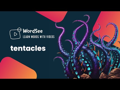 Learn the word tentacles in two minutes - Improve your English vocabulary with real world examples.