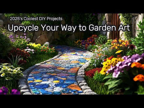 Upcycle Your Way to Garden Art: 2025's Coolest DIY Projects!