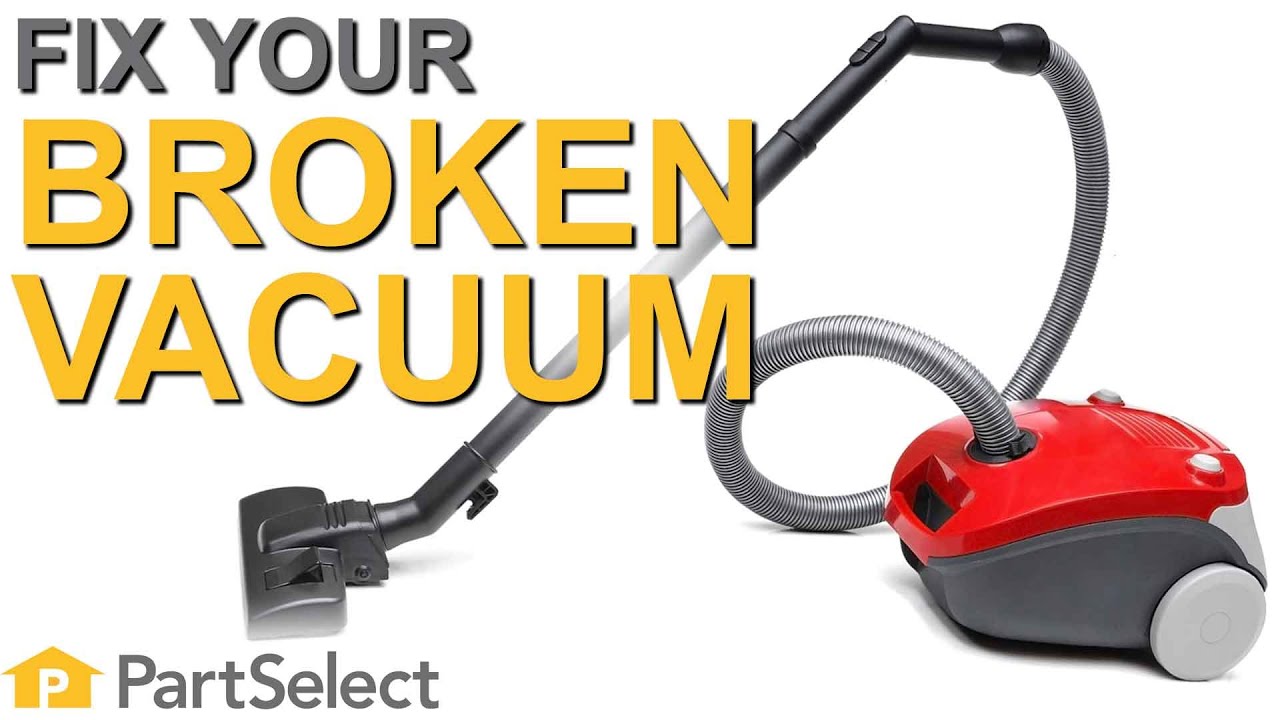Vacuum Troubleshooting Tips | PartSelect.com