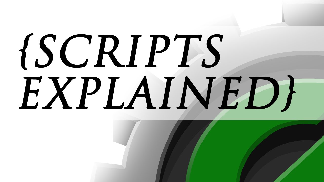 Using Scripts [Game Maker Studio]