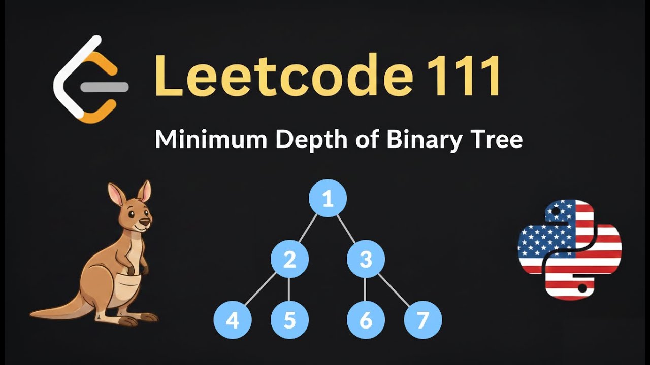 Leetcode 111 Minimum Depth of Binary Tree in Java