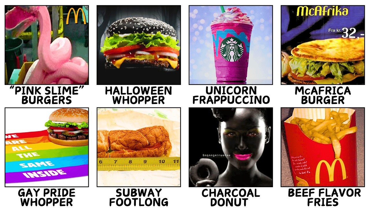 The Most Controversial Fast Food Items Ever