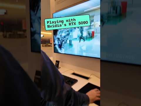 We finally found one: an Nvidia RTX 5090 with an actually playable game.