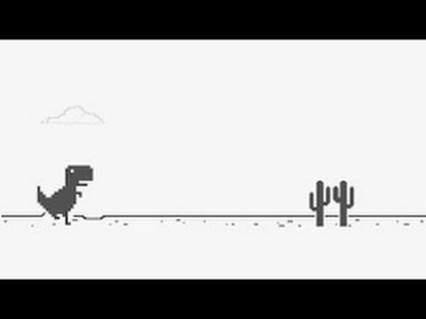 Google Chrome's Offline...Dinosaur Games....!!!!