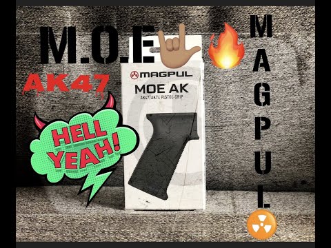 AK47 MAGUL PISTOL GRIP UNBOXING | INSTALL