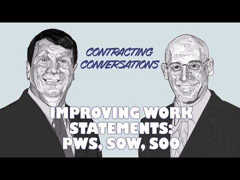 Improving Work Statements PWS SOW SOO
