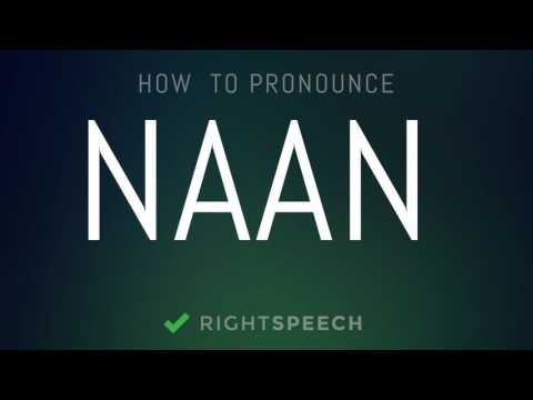 ๐ด Naan - How to pronounce Naan