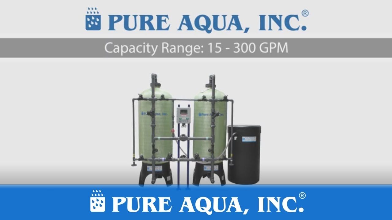 Industrial Water Softener SF 110F | Made in USA by PURE AQUA, INC.