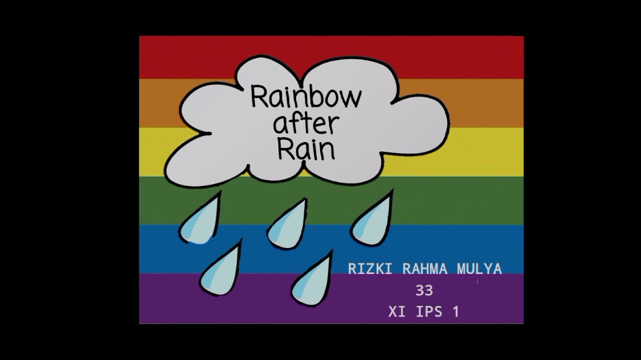 explanation text - how rainbow is formed