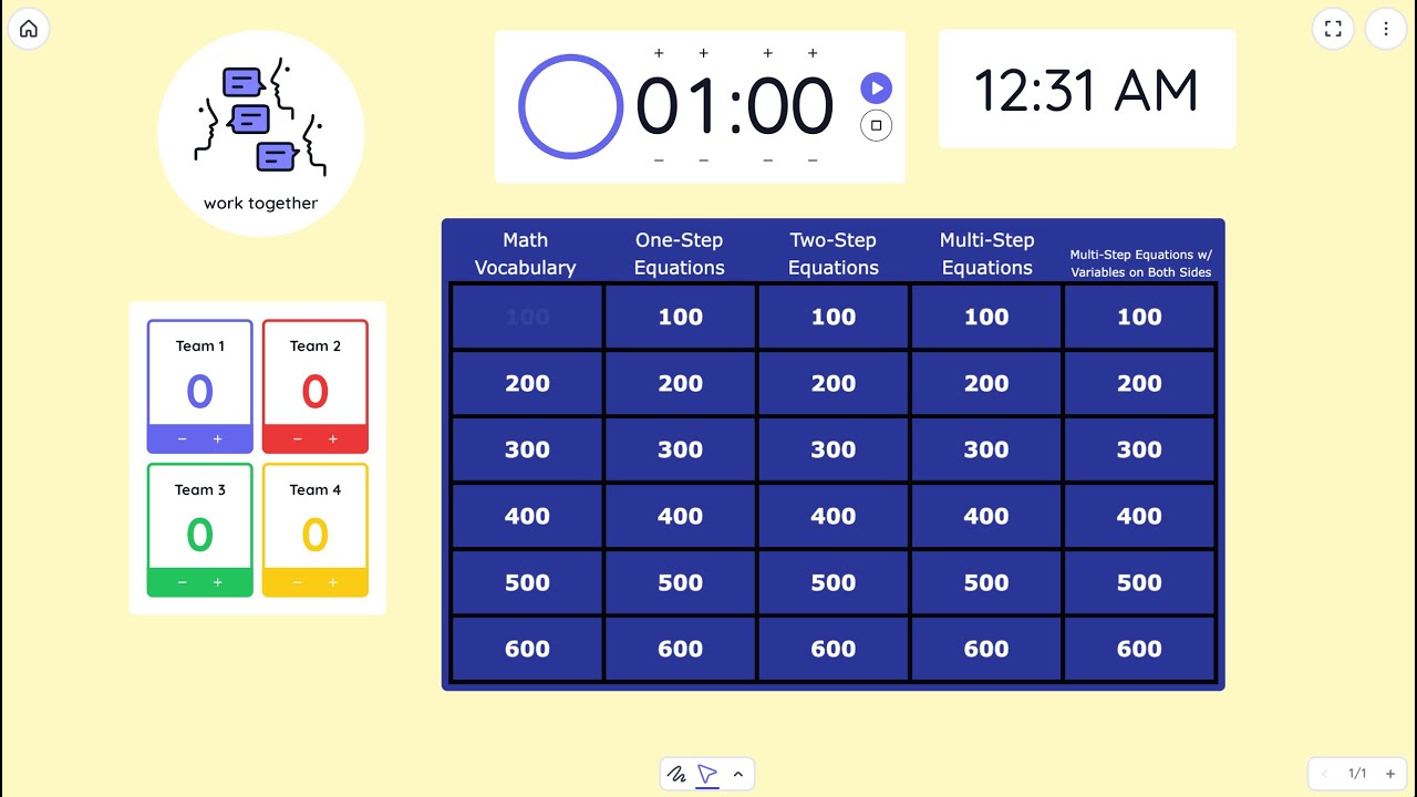 Jeopardy Labs & Classroomscreen Tutorial